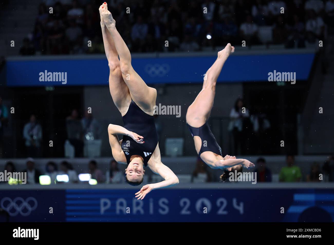 Saint Denis, France. 27th July, 2024. Yasmin Harper/Scarlett Mew Jensen ...