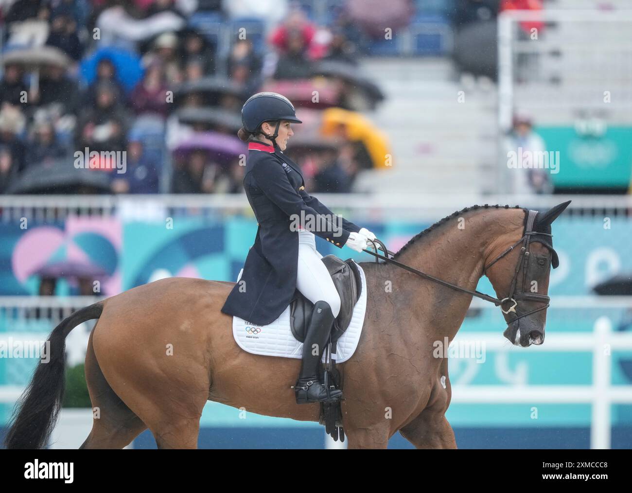 Britain's Laura Collett and her horse London 52 during the Equestrian ...