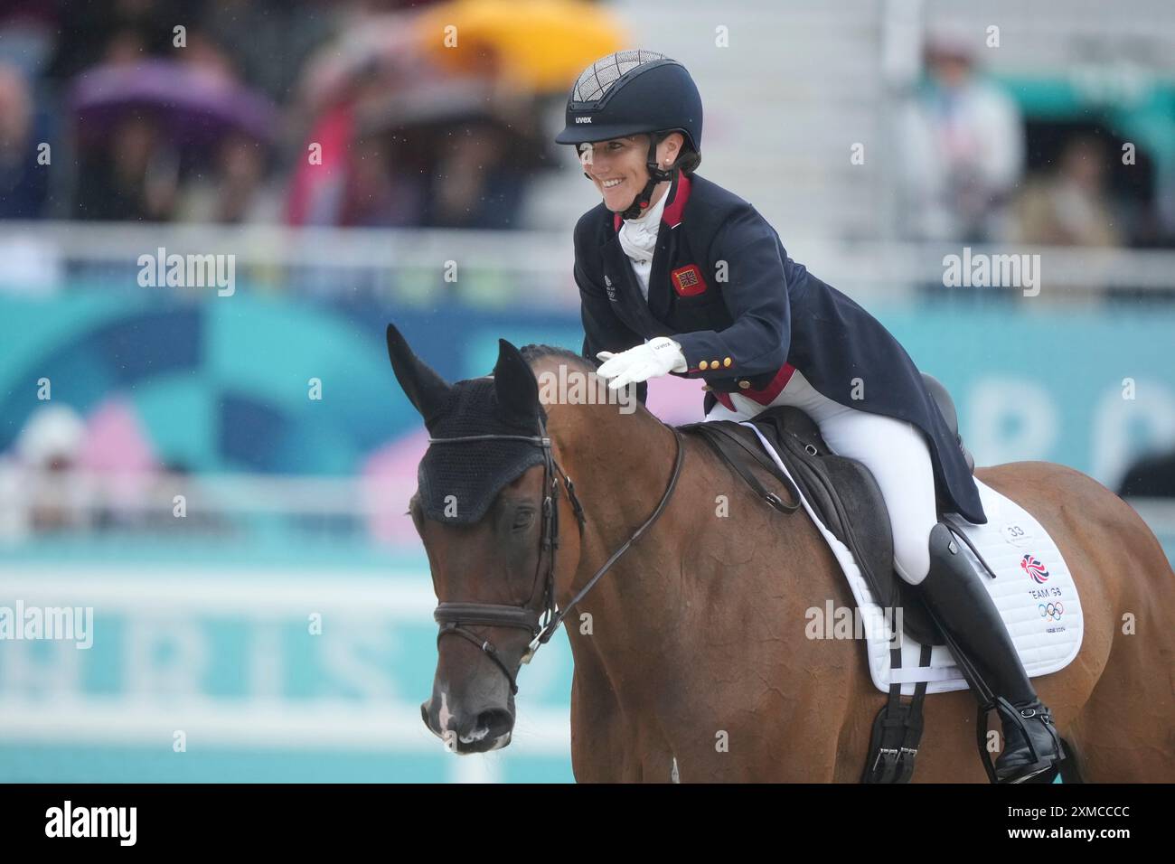 Britain's Laura Collett and her horse London 52 during the Equestrian ...