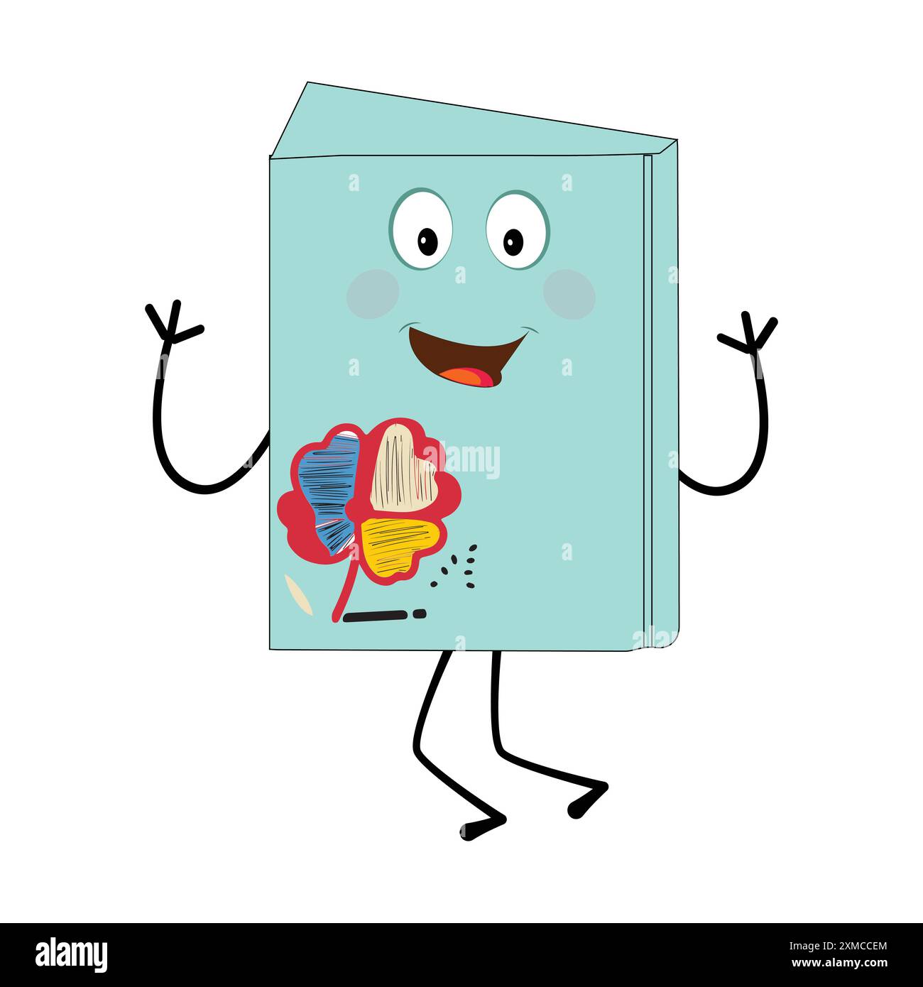 Book character design or book mascot, perfect for logo, web and print ...