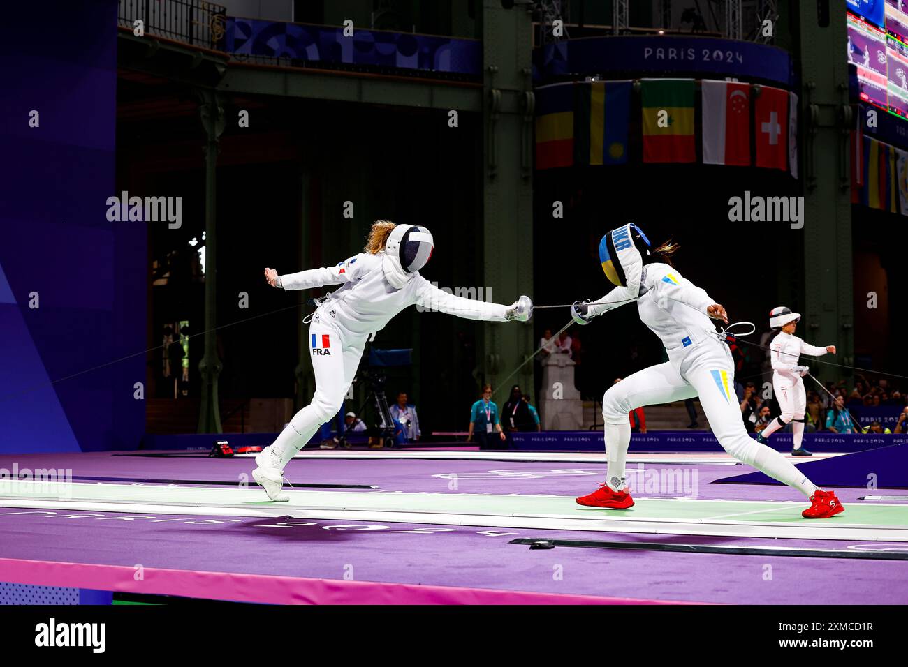 MALLO-BRETON Auriane of france, BEZHURA Dzhoan Feybi of Ukraine Women's ...