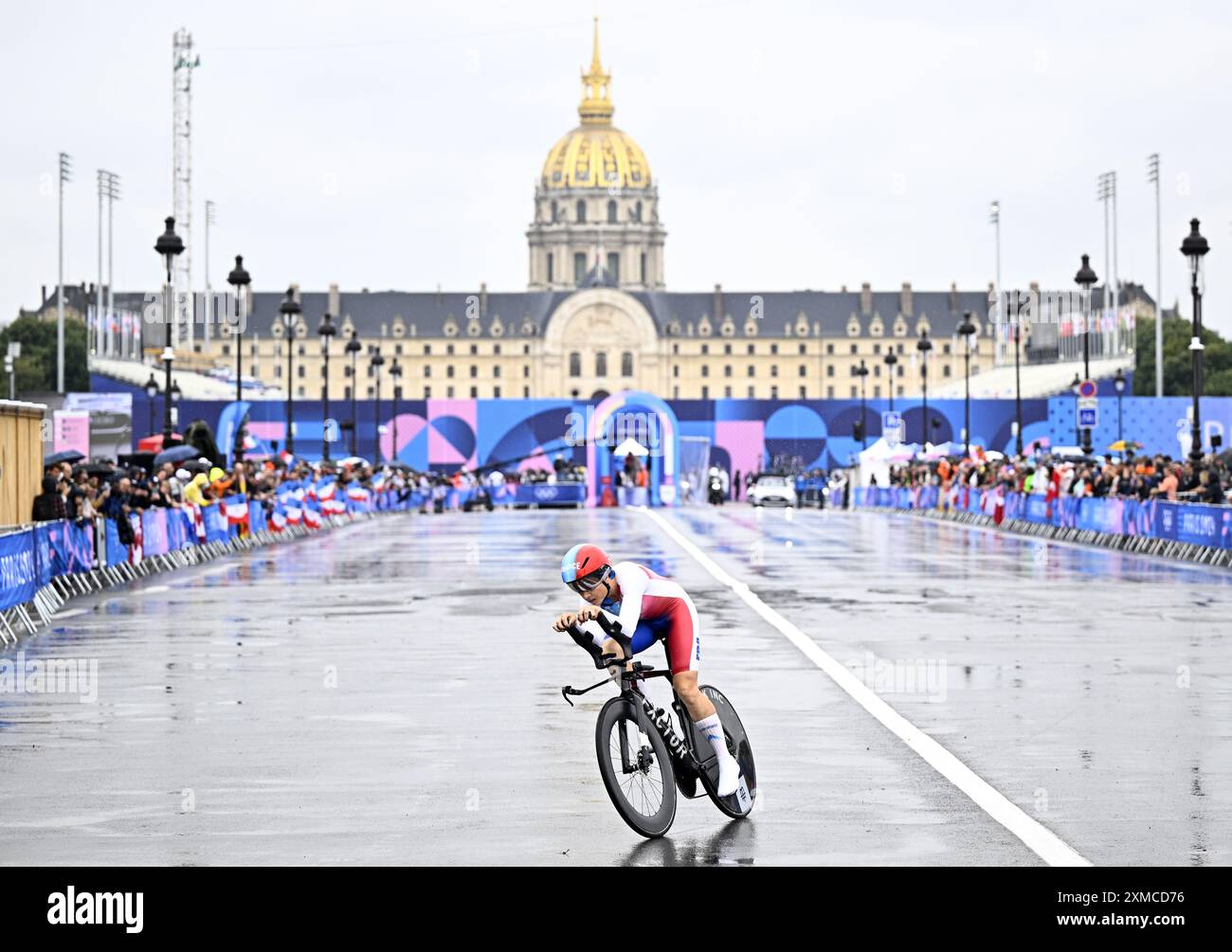 Paris, France. 27th July, 2024. French Audrey Cordon Ragot pictured in ...