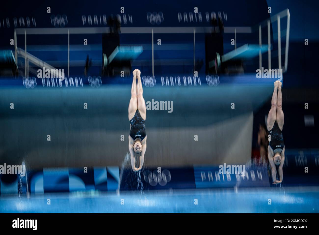 Paris, France. 27th July, 2024. Action during the women's synchronised ...