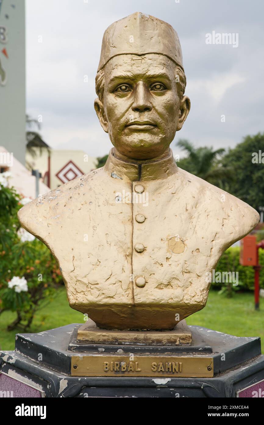 Bust of Birbal Sahni (14 November 1891 – 10 April 1949). Kolkata, India ...