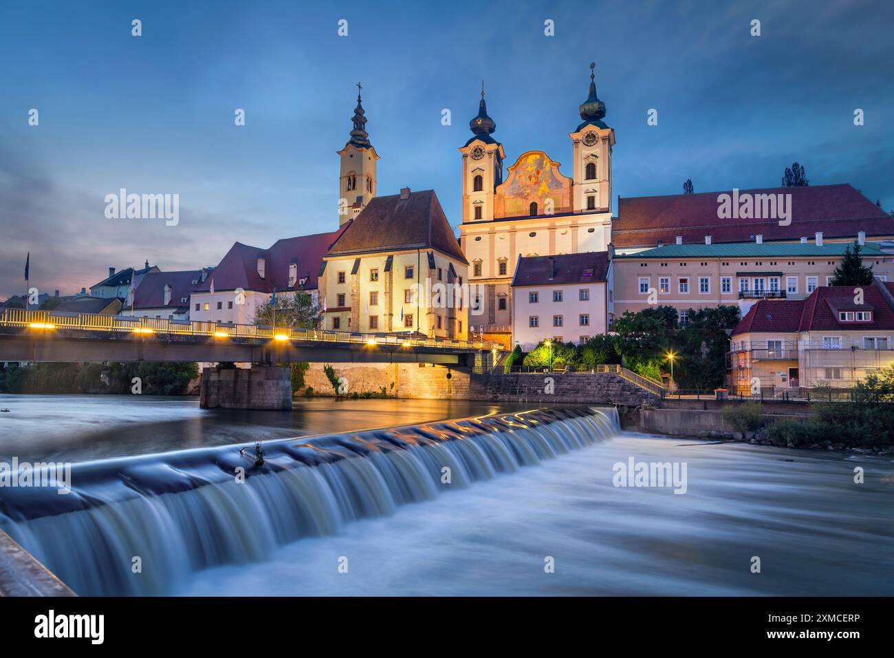 Steyr view over river hi-res stock photography and images - Alamy