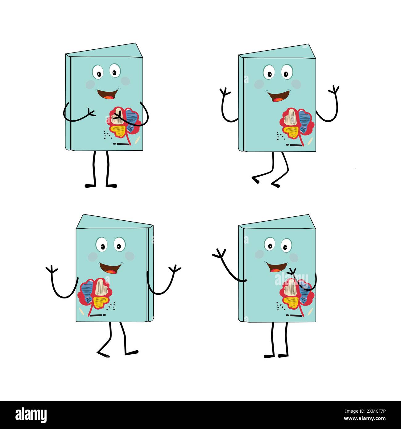 Cute school icons Cut Out Stock Images & Pictures - Alamy