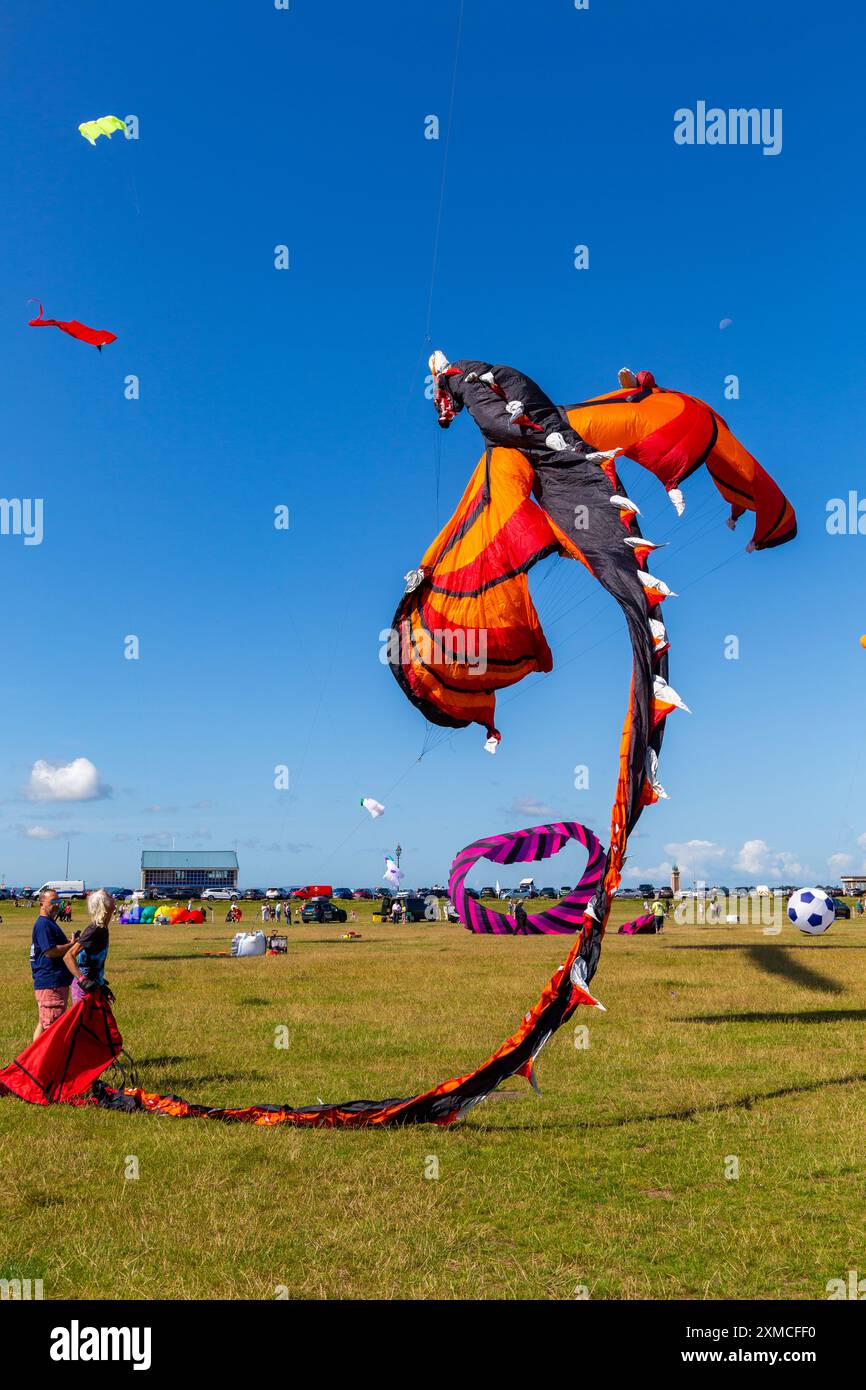 Portsmouth, Hampshire UK. 28th July 2024. Crowds descend on Southsea ...