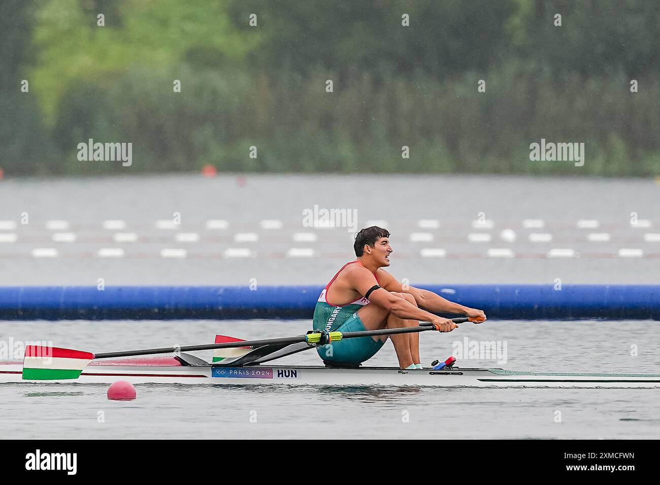 Bendeguz Pal Petervari Molnar of Hungary, Rowing, Men's Single Sculls ...