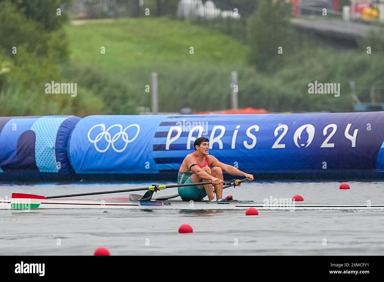 Bendeguz Pal Petervari Molnar of Hungary, Rowing, Men's Single Sculls ...