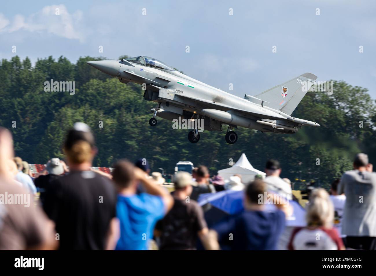 Royal Air Force - Eurofighter EF-2000 Typhoon FGR.4, arriving at RAF ...