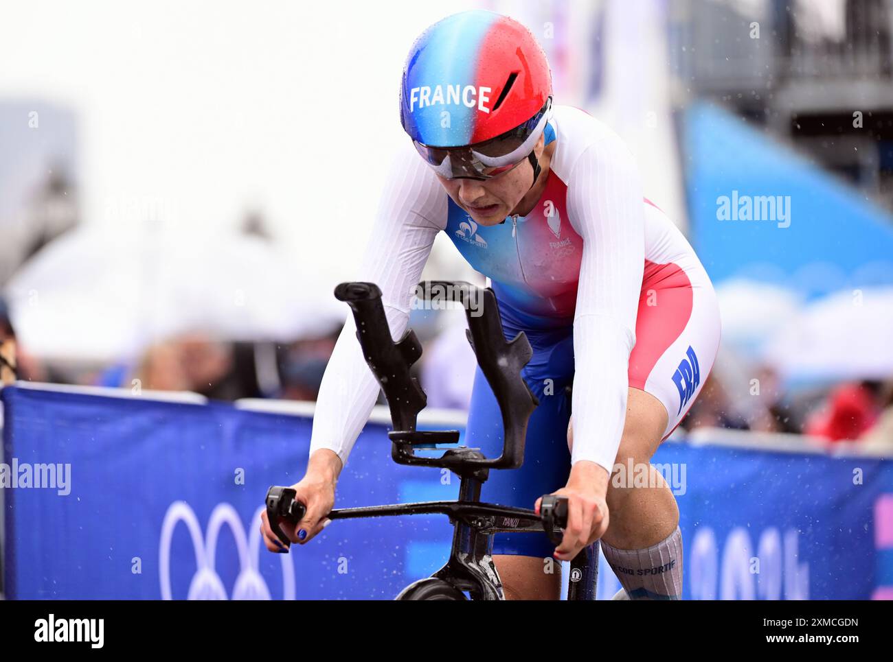Paris, France. 27th July, 2024. France Audrey Cordon Ragot pictured in ...