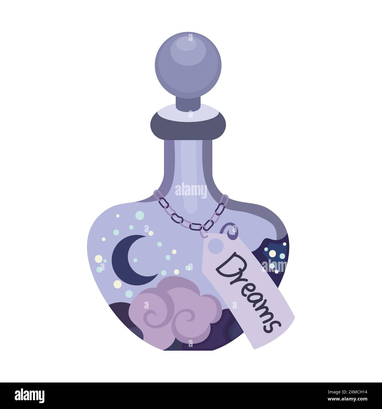 Elegant potion illustration hi-res stock photography and images - Alamy