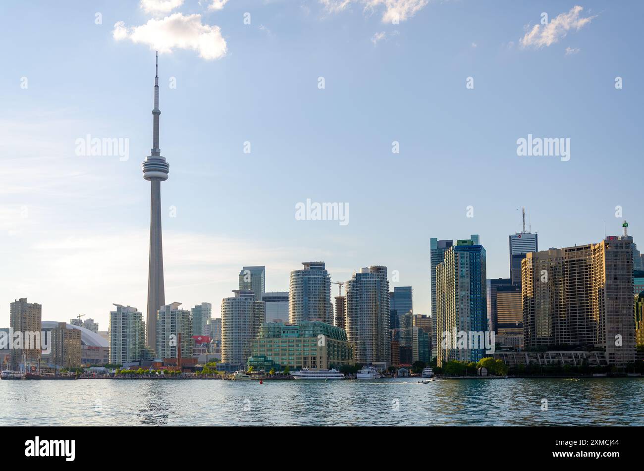 Toronto, Canada - July 20, 2024: Urban skyline and cityscape - a famous ...