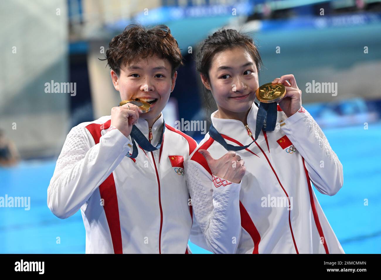 2024 olympics diving china hi-res stock photography and images - Alamy