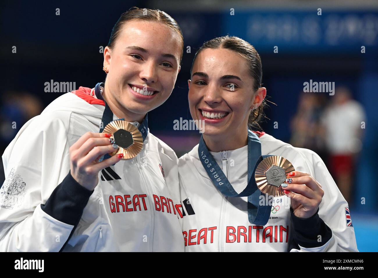Paris, France. 27th July, 2024. Olympics, Paris 2024, water diving ...