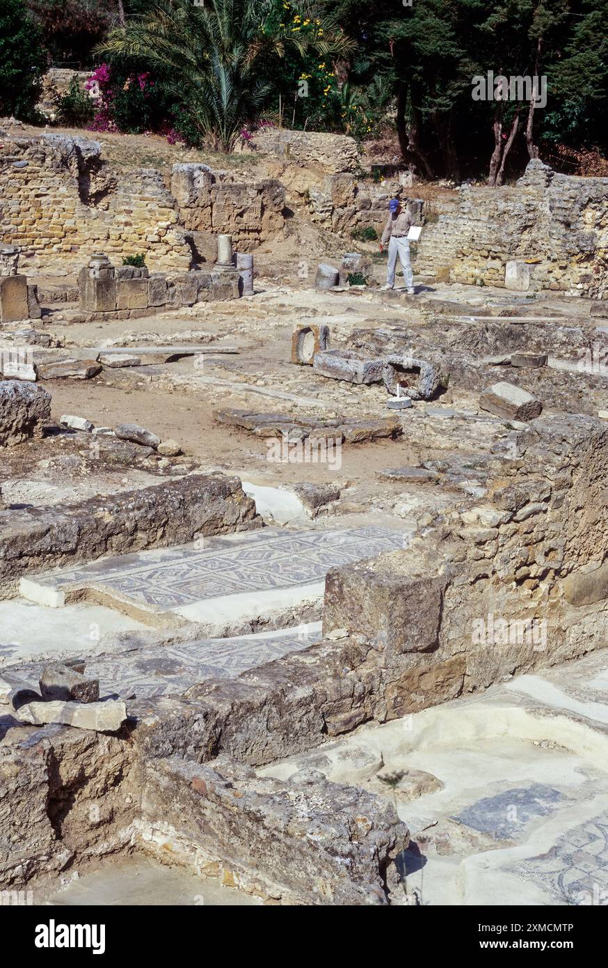 Carthage, Tunisia. Roman Ruins, Antonin Baths, 2nd. Century A.D ...
