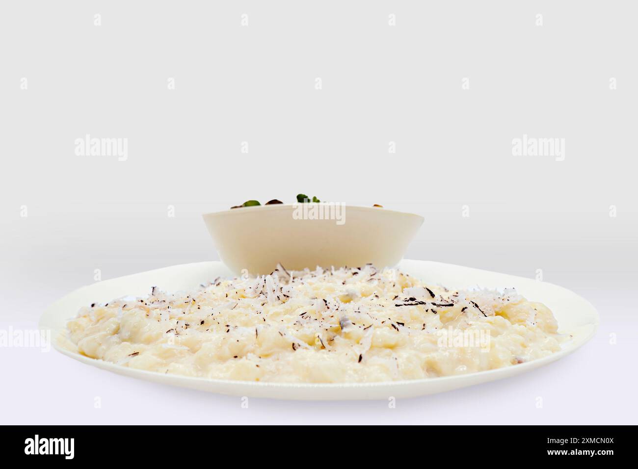 A Plate of Rice Pudding Kheer Khir Coconut Milk Rice Shrawan 15 Khir ...