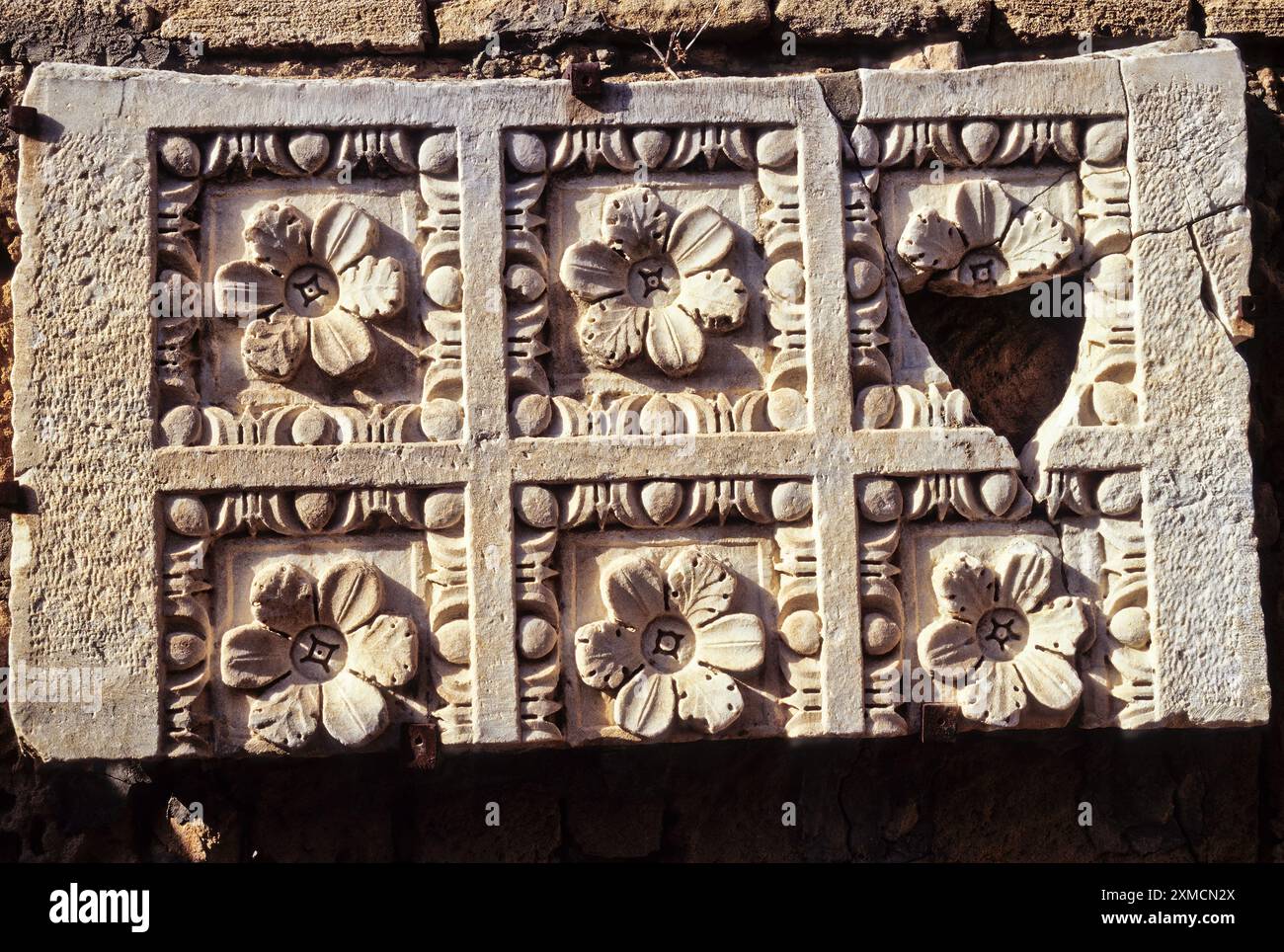 Carthage, Tunisia. Roman Ruins, Antonin Baths, 2nd. Century A.D. Stone ...