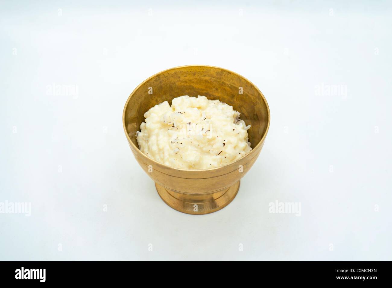 A Bowl of Rice Pudding Kheer Khir Coconut Milk Rice Shrawan 15 Khir ...