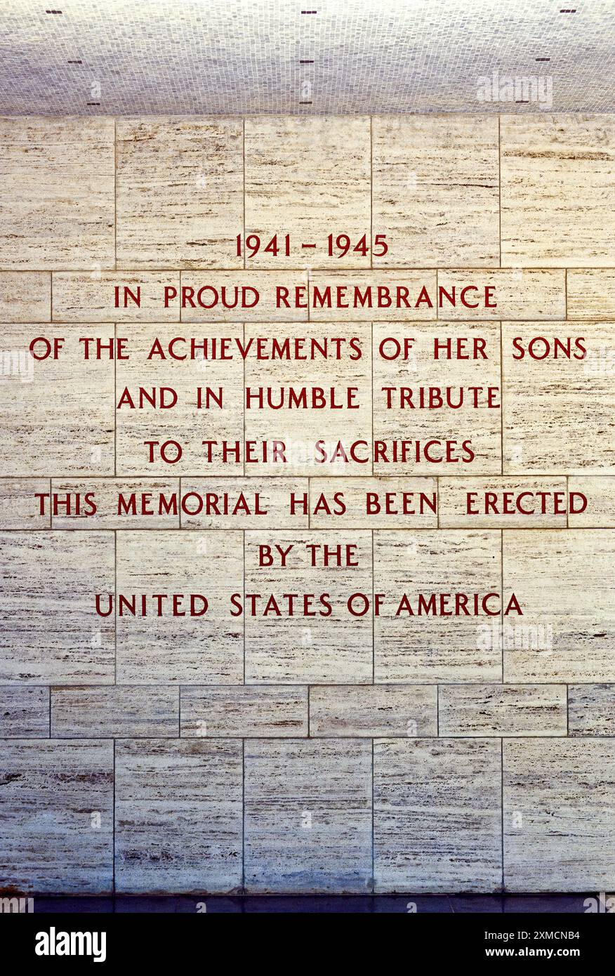 Carthage, Tunisia. American World War II Cemetery for Soldiers Killed ...