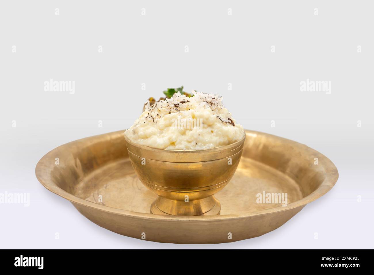 A Bowl of Rice Pudding Kheer Khir Coconut Milk Rice Shrawan 15 Khir ...
