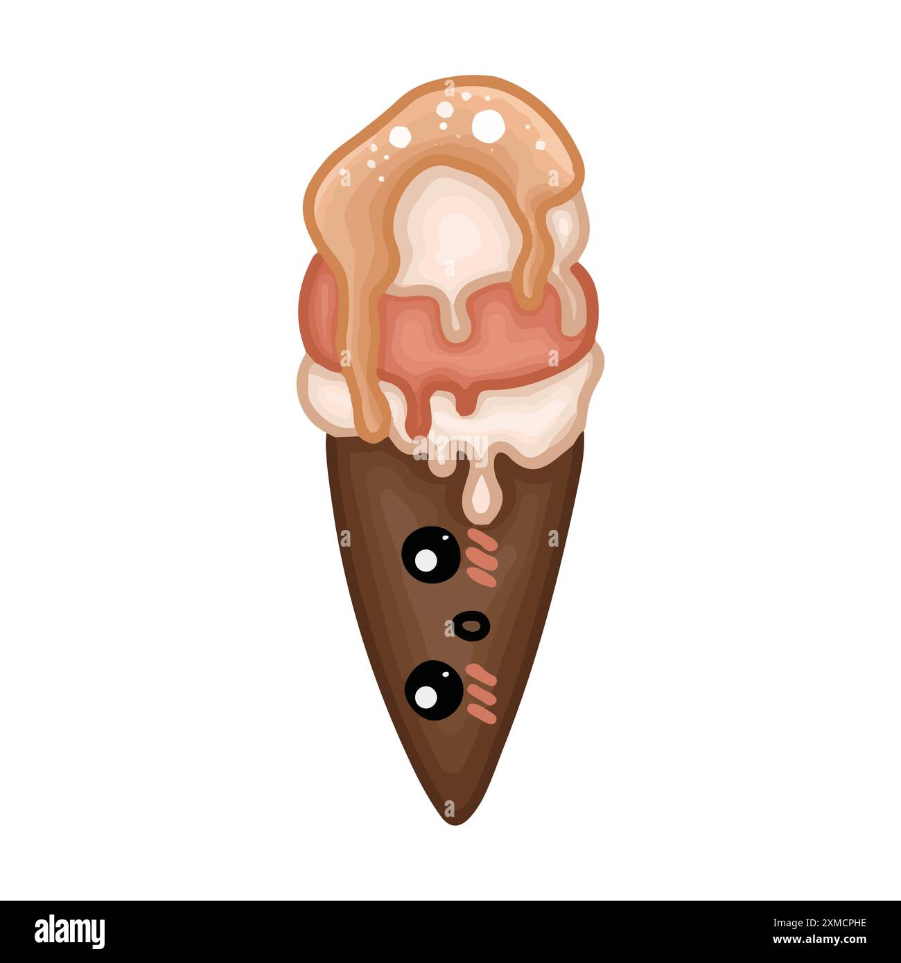 Dripping chocolate hand Stock Vector Images - Alamy