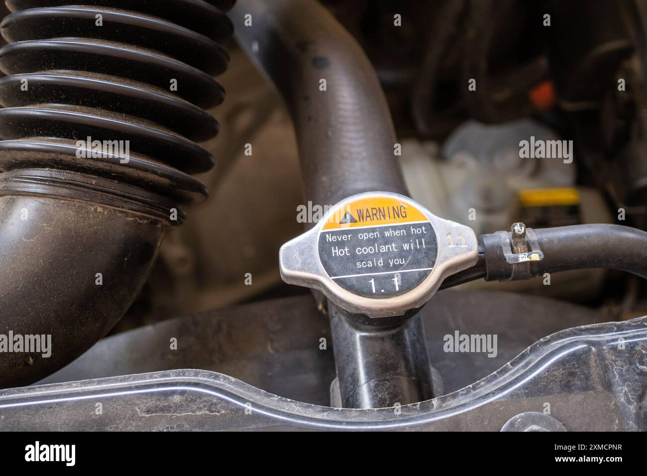 car coolant system close up Stock Photo - Alamy