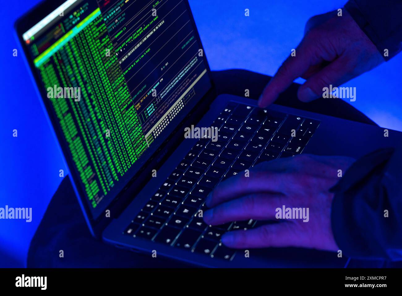 Symbolic image cyber attack, computer crime, cybercrime, computer ...