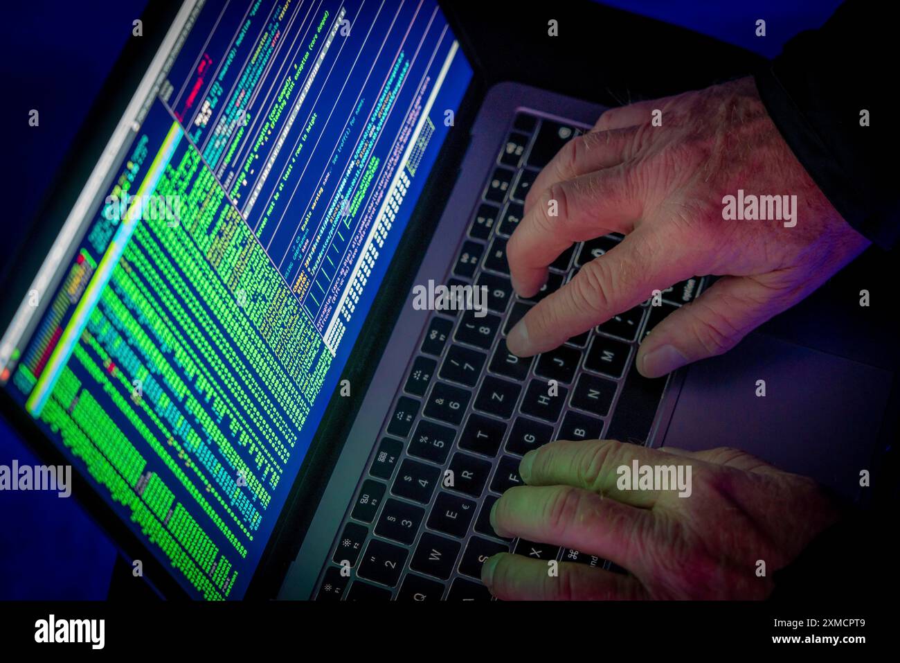 Symbolic image cyber attack, computer crime, cybercrime, computer ...