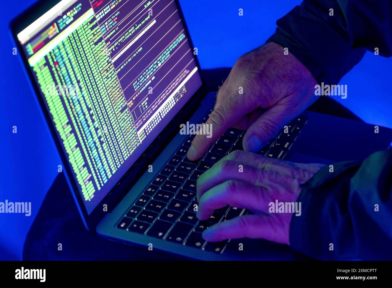 Symbolic image cyber attack, computer crime, cybercrime, computer ...