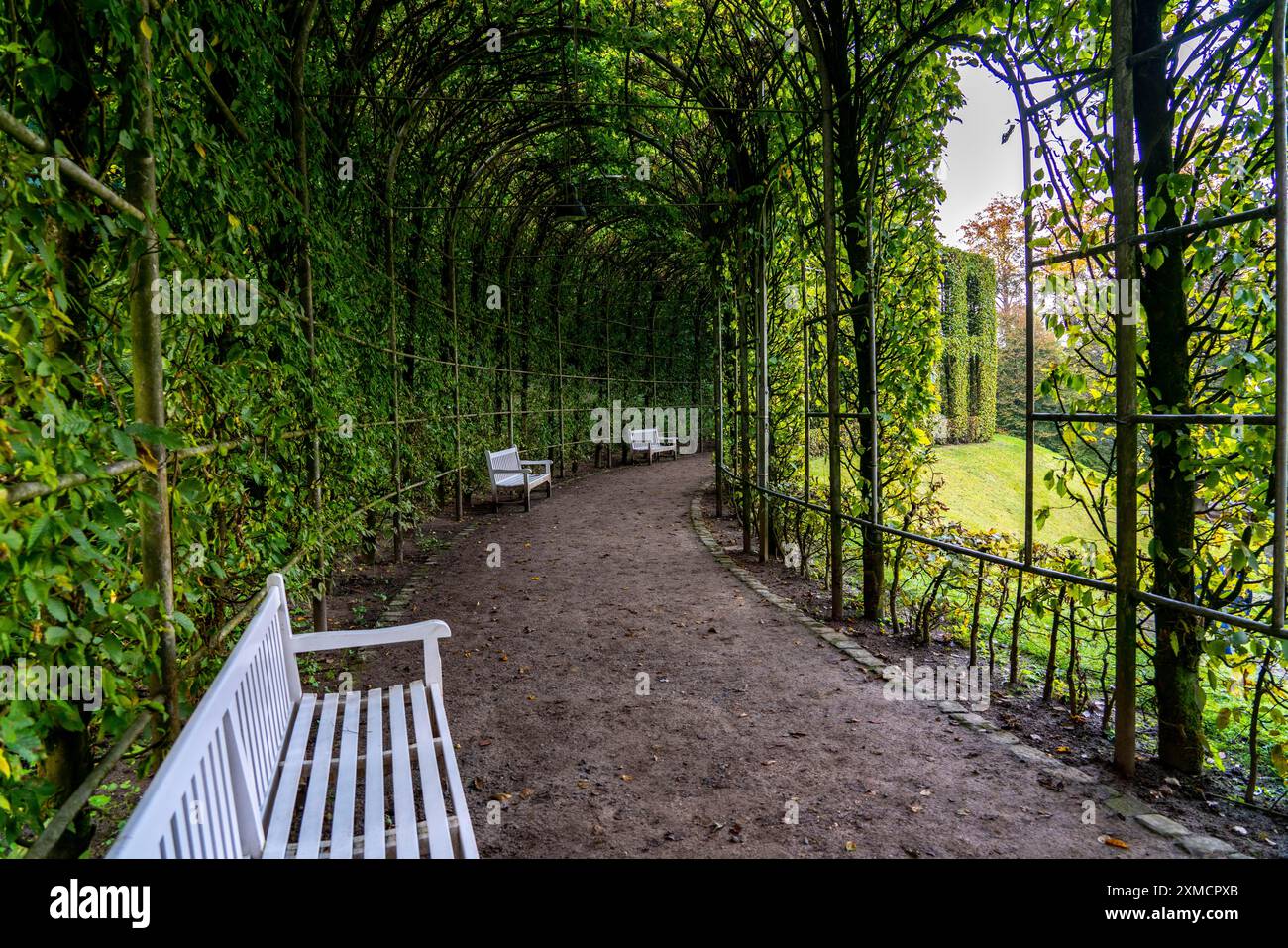 Historic baroque gardens in Kleve, from the 17th century, spa town of ...