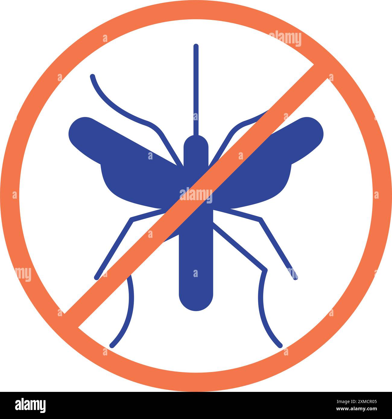 insect danger and warning sign with aedes mosquito Stock Vector Image ...