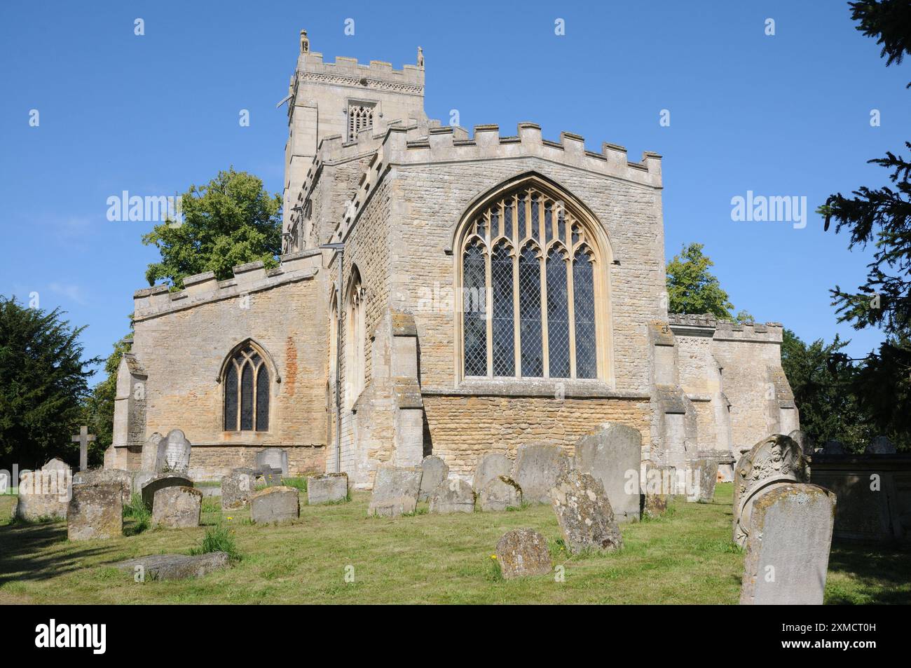 St Nicholas Church, Glatton, Cambridgeshire Stock Photo - Alamy