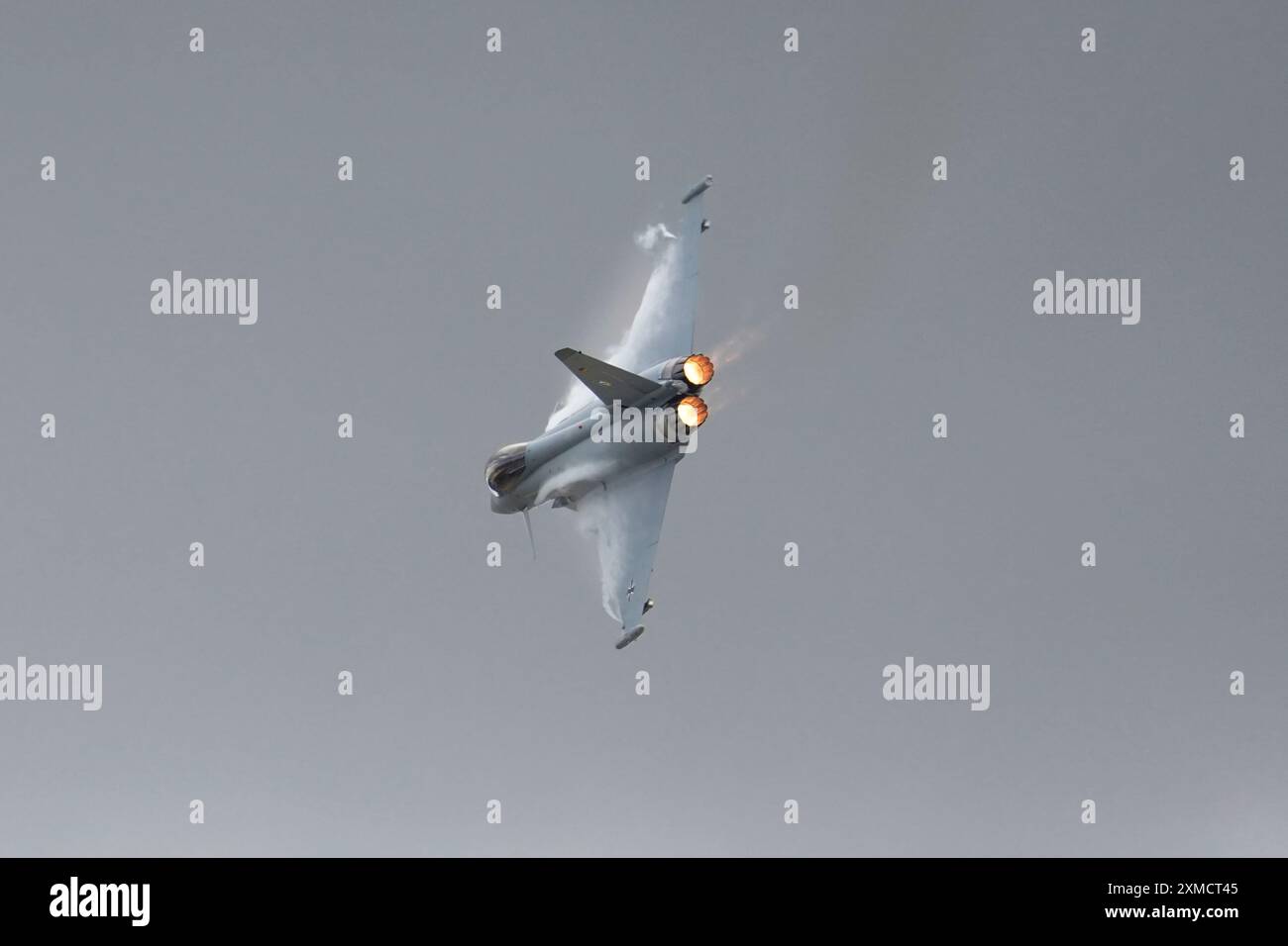 Eurofighter EF2000 of the German Air Force displays at the Royal ...