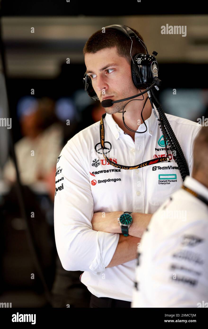 Spa-Francorchamps, Belgium. 26th July, 2024. Michael Sansoni (Mercedes ...