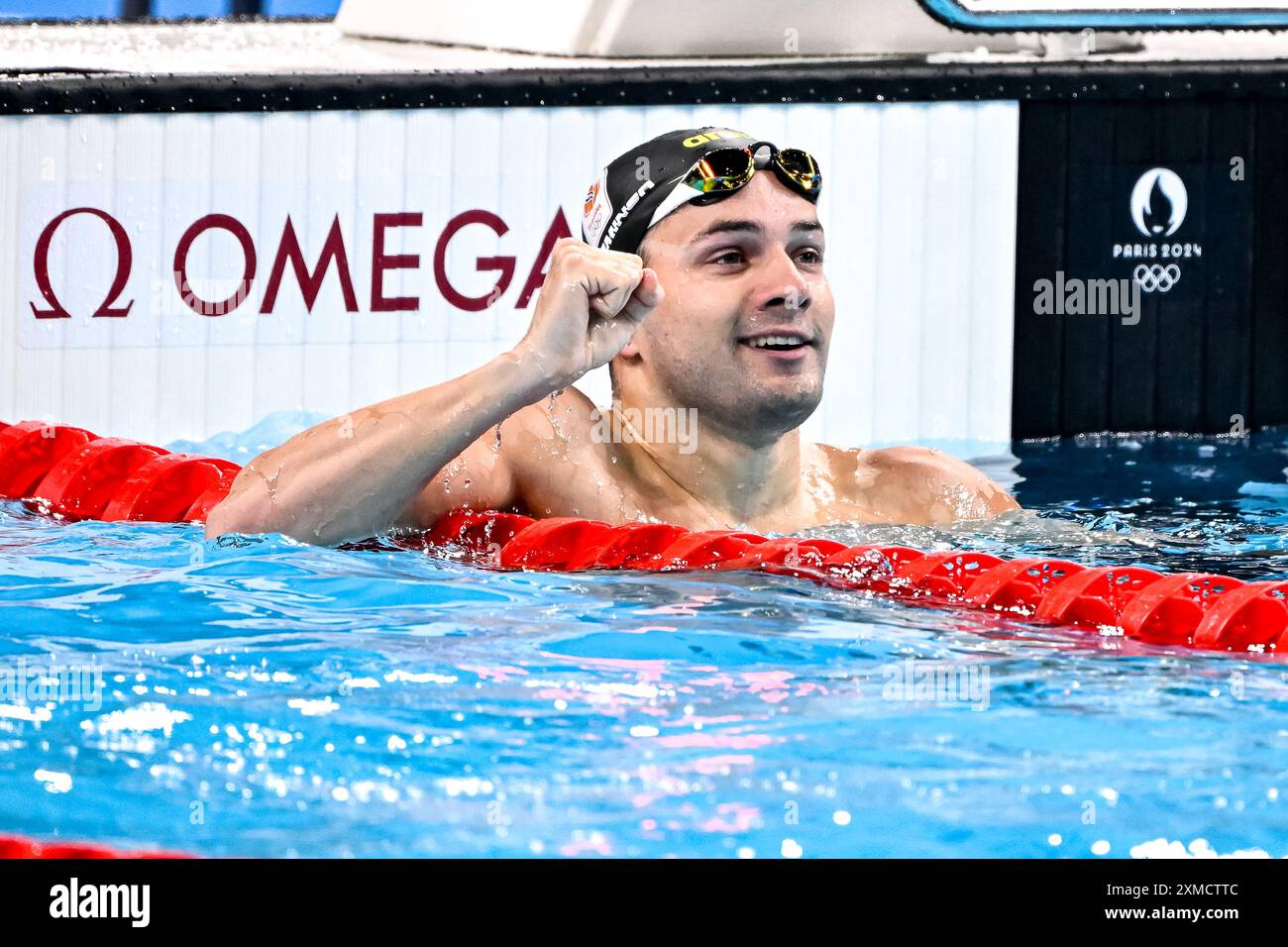 Paris, France. 27th July, 2024. Arno Kamminga of the Netherlands reacts ...