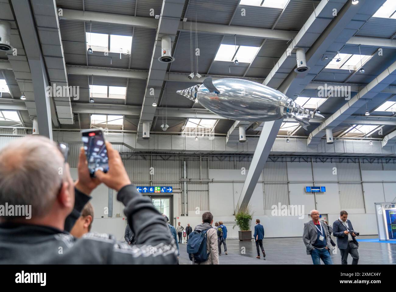 Mechanical flying objects, filled with helium, controlled by fine ...