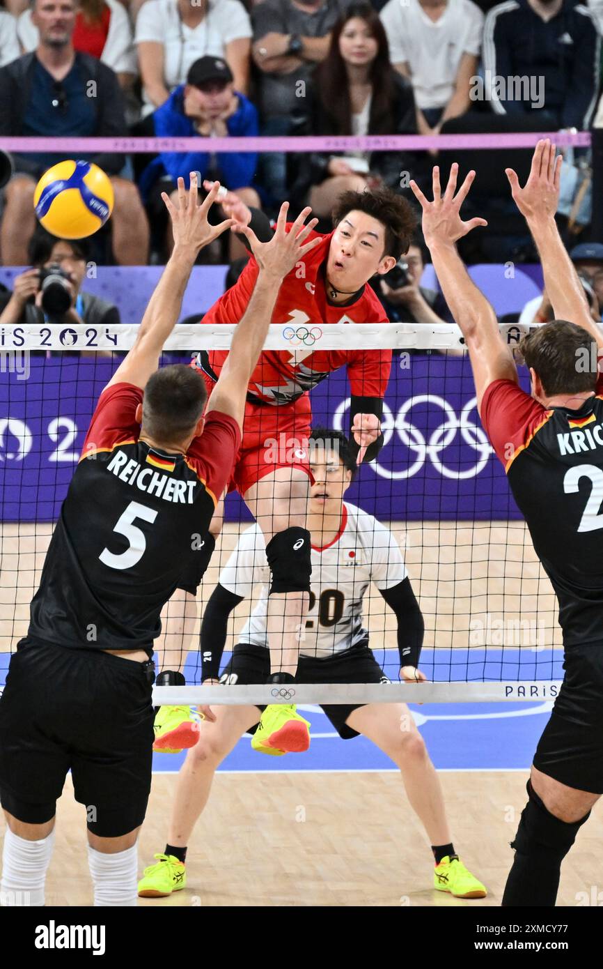 ISHIKAWA Yuki (JPN), volleyball preliminary round pool C, Japan vs ...