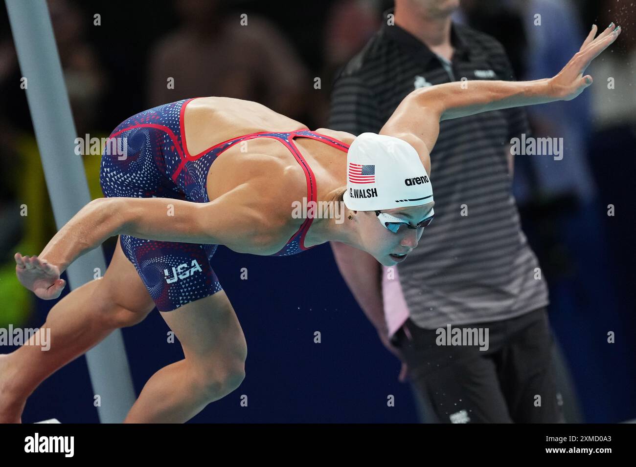 Parigi, France. 27th July, 2024. Gretchen Walsh from USA action at the ...