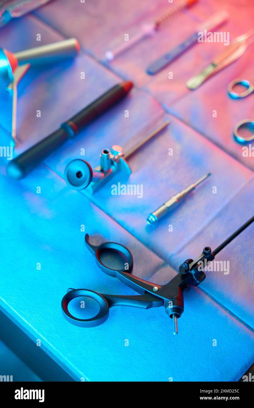 Set of anoscopy tools for diagnostic examination of anorectal region ...