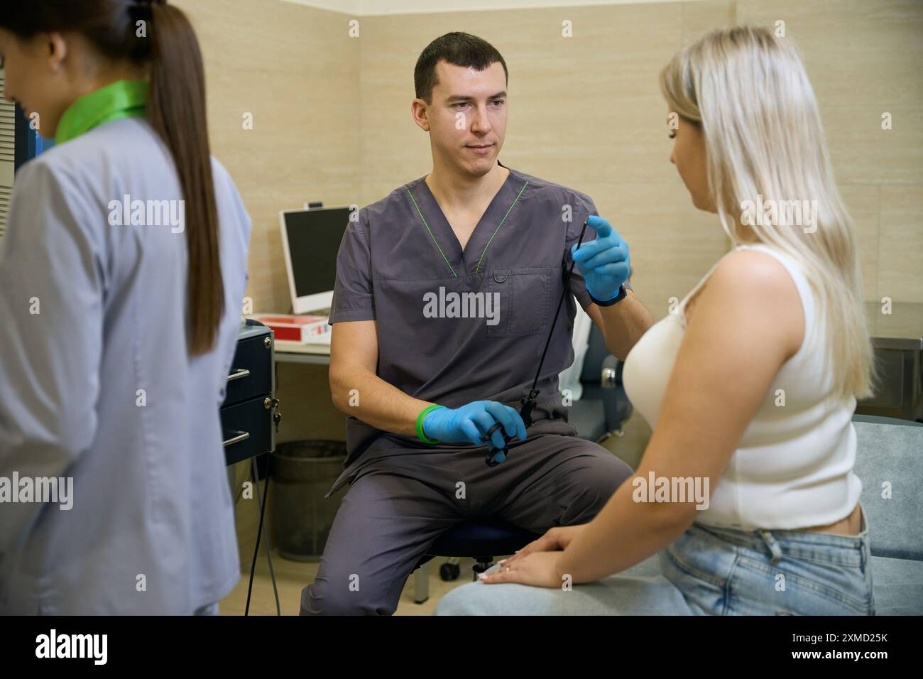 Proctoscopy hi-res stock photography and images - Alamy