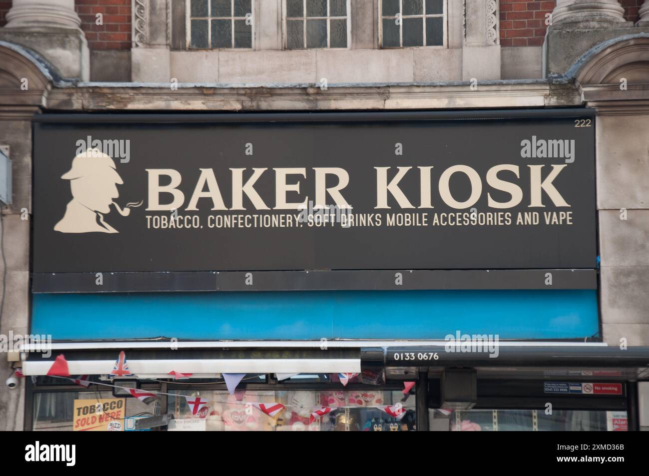 Baker Kiosk, Baker Street, City of Westminster, London, England, UK ...