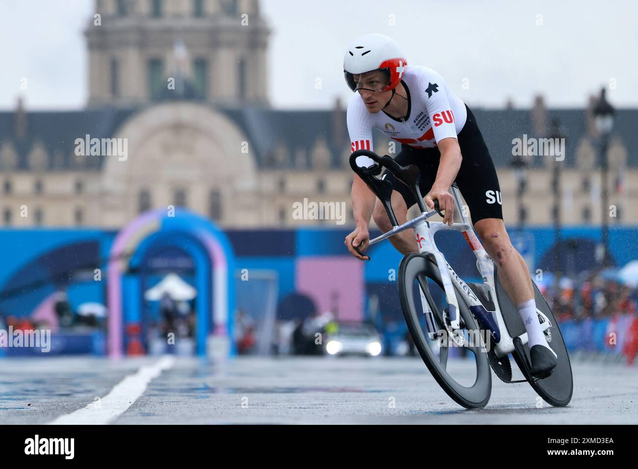 Paris, France. 27th July, 2024. Olympics, Paris 2024, cycling, road ...