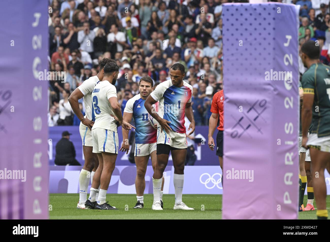 Varian Pasquet and Antoine Dupont (France), Rugby Sevens, Men's Semi ...