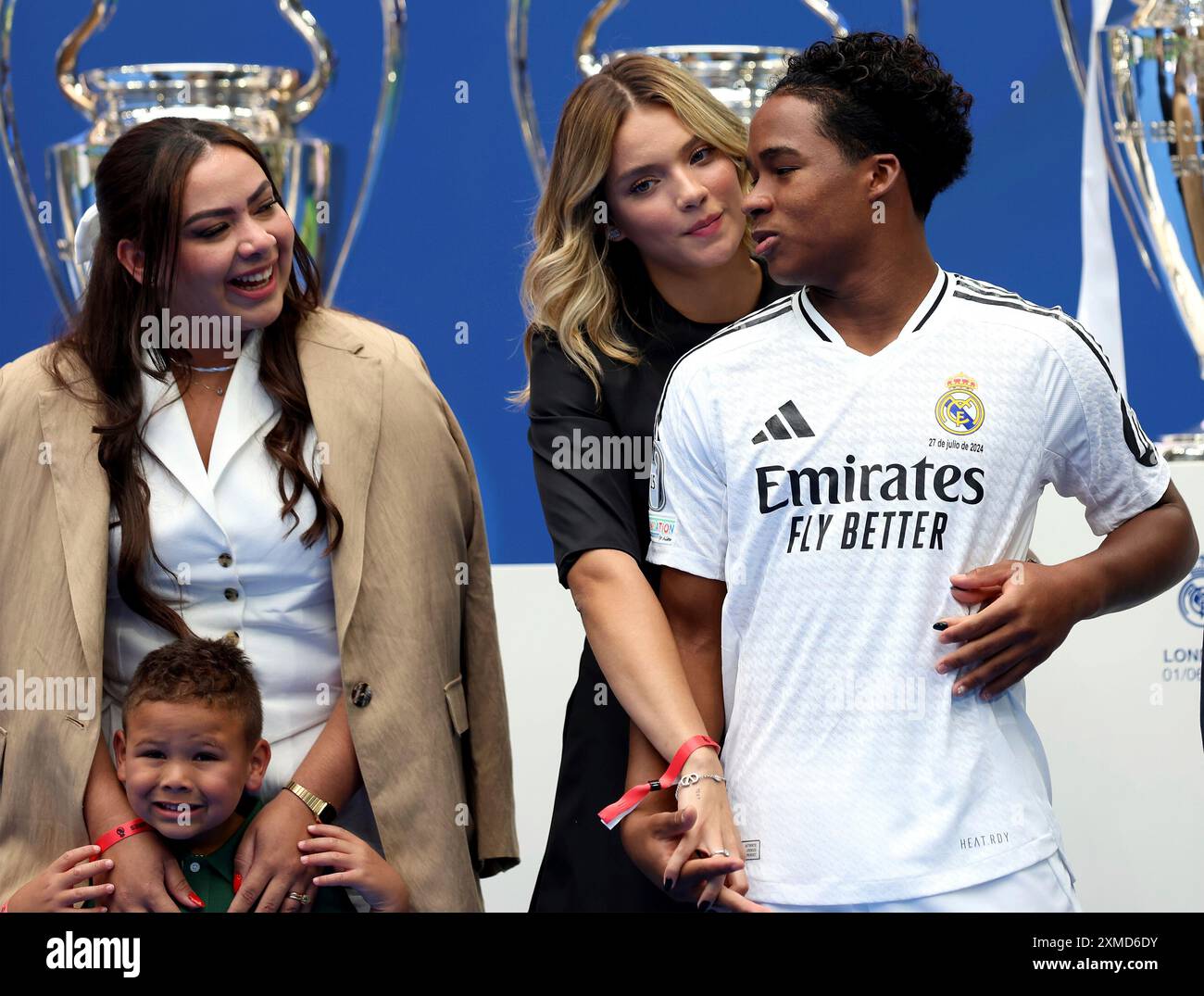 Madrid, Spanien. 27th July, 2024. Madrid Spain; 07/27/2024.- Brazilian ...