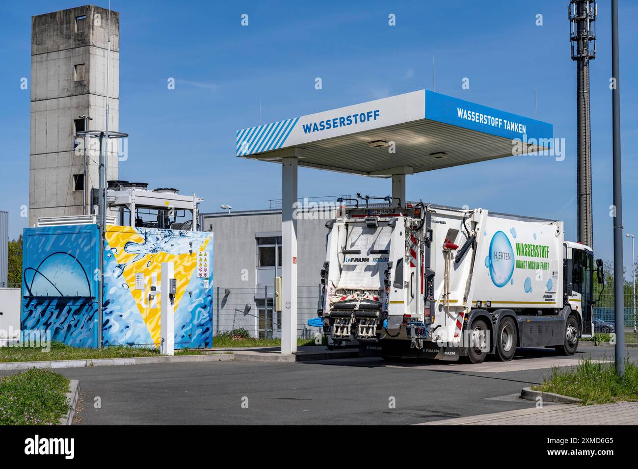 Alternative fuel fleet trucks hi-res stock photography and images - Alamy