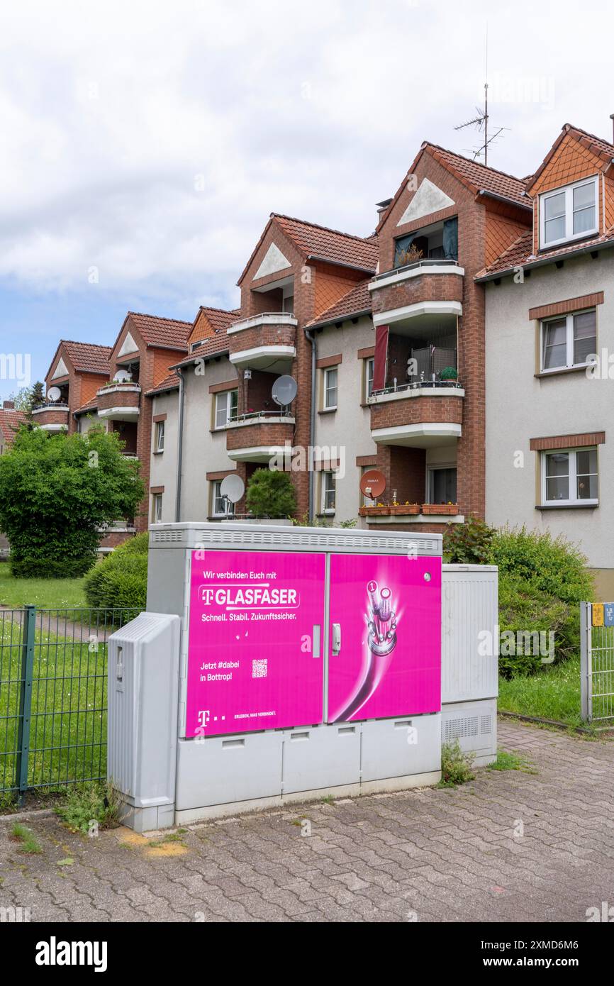 Distribution box for fibre optic technology, fast Internet, from ...