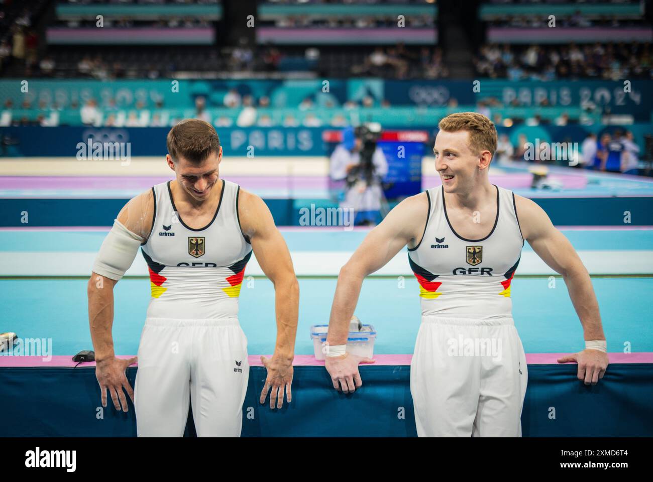 Paris, France. 27th Jul 2024. Lukas Dauser (Germany) Nils Dunkel ...