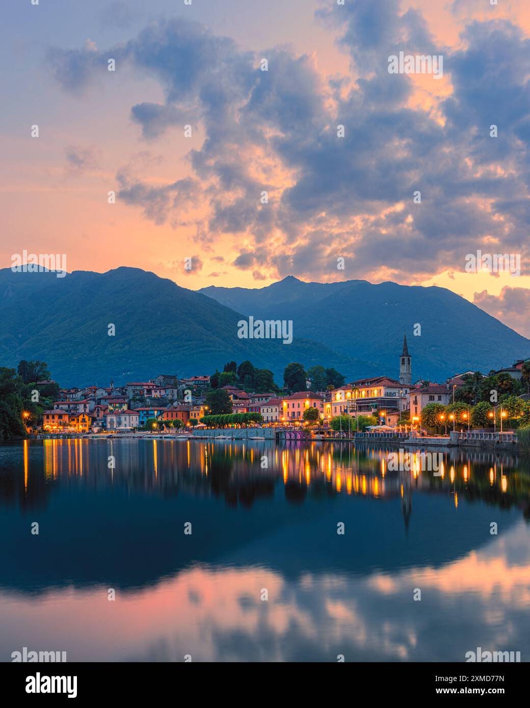 Mergozzo skyline hi-res stock photography and images - Alamy