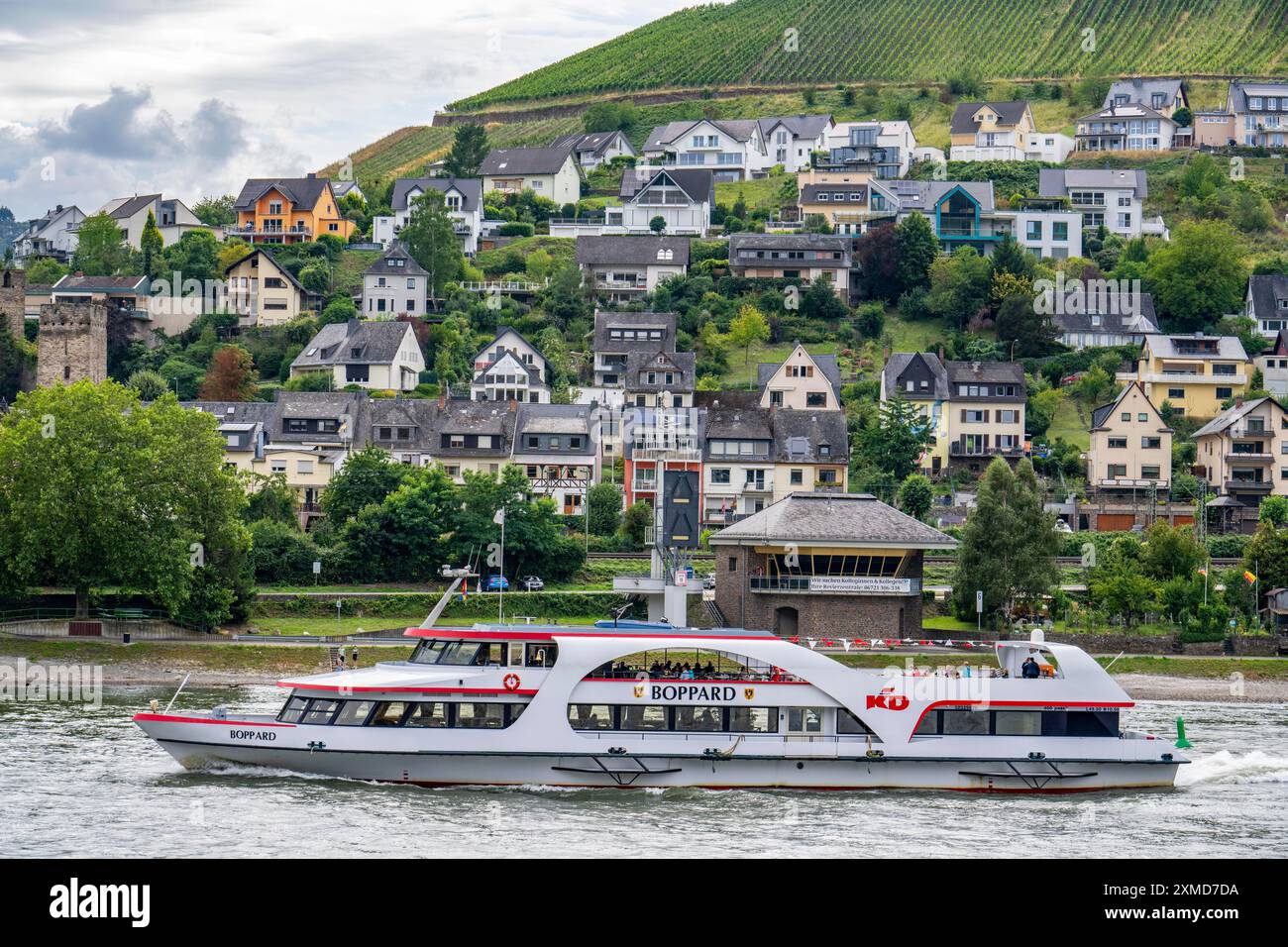 Excursion boat boppard hi-res stock photography and images - Alamy